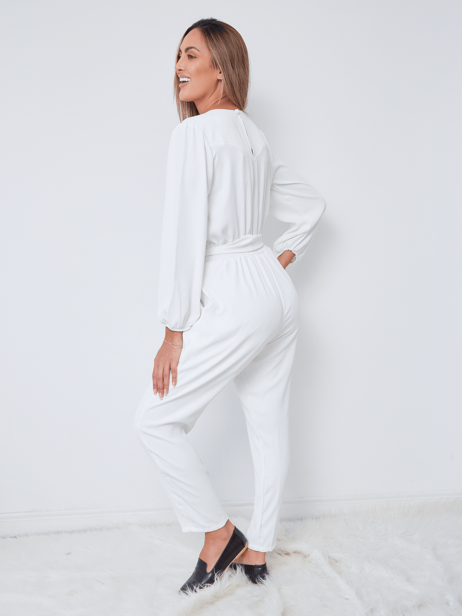 Enterizo Manga Larga Blanco– Lemon Tree Store