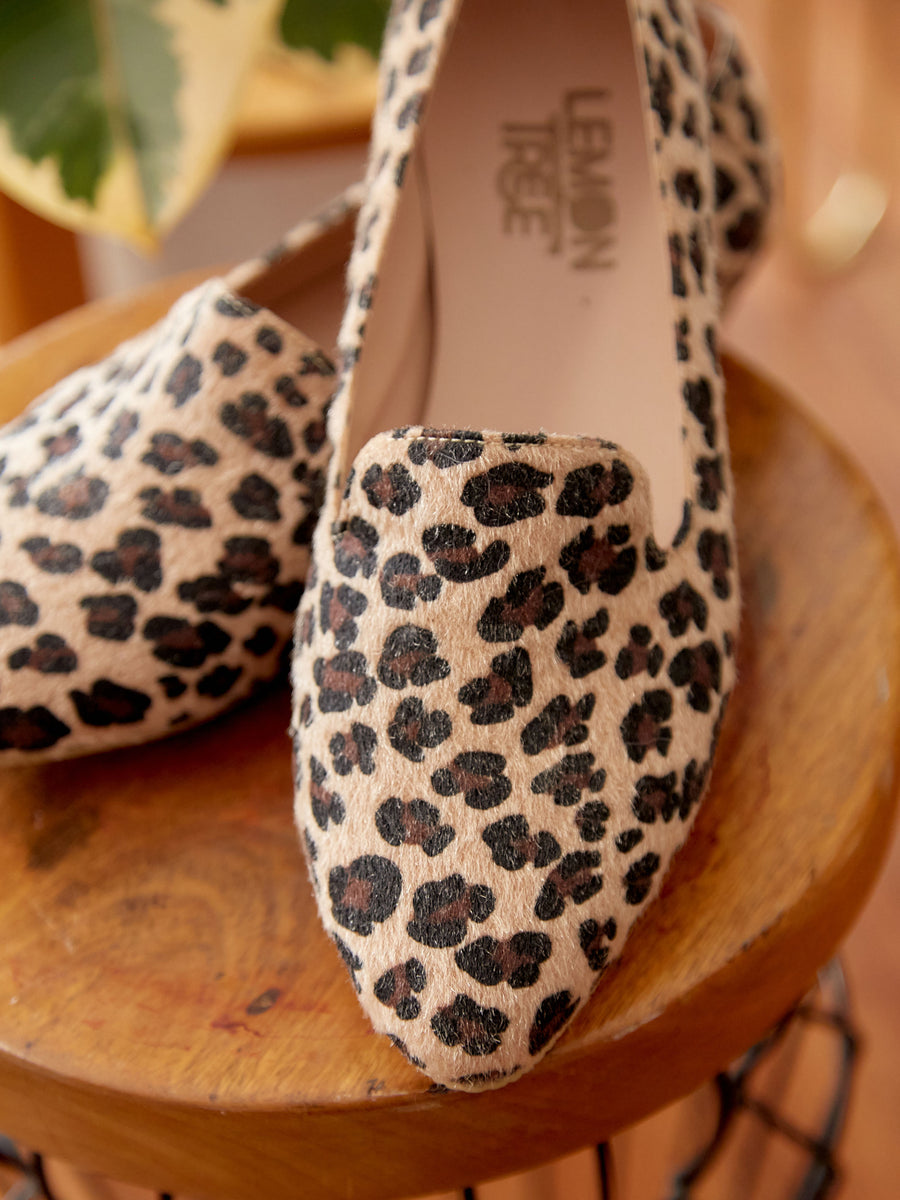 Slipper Animal Print– Lemon Tree Store